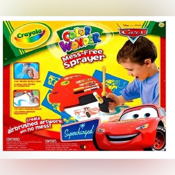 Crayola | Toys | Nib Crayola Disney Pixars Cars The Moviecolor Wonder ...